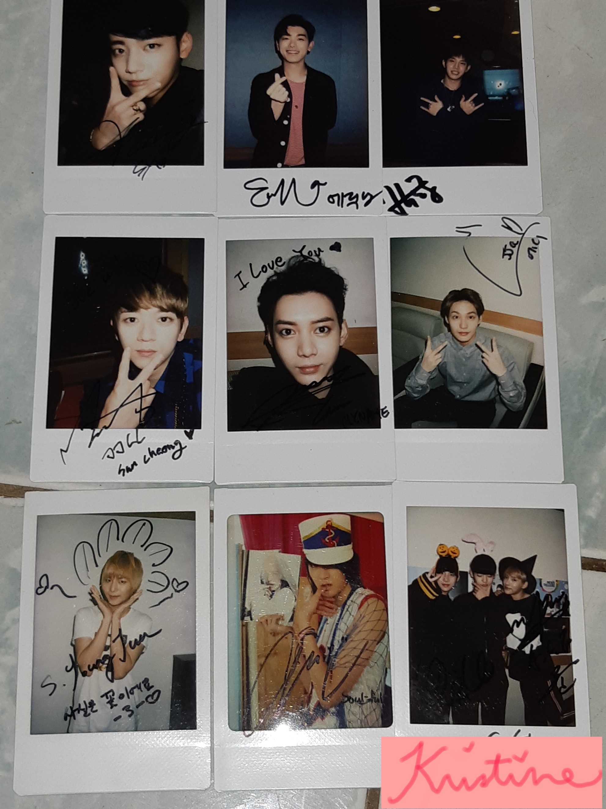 My Autographed Kpop Cd Collection (not complete)