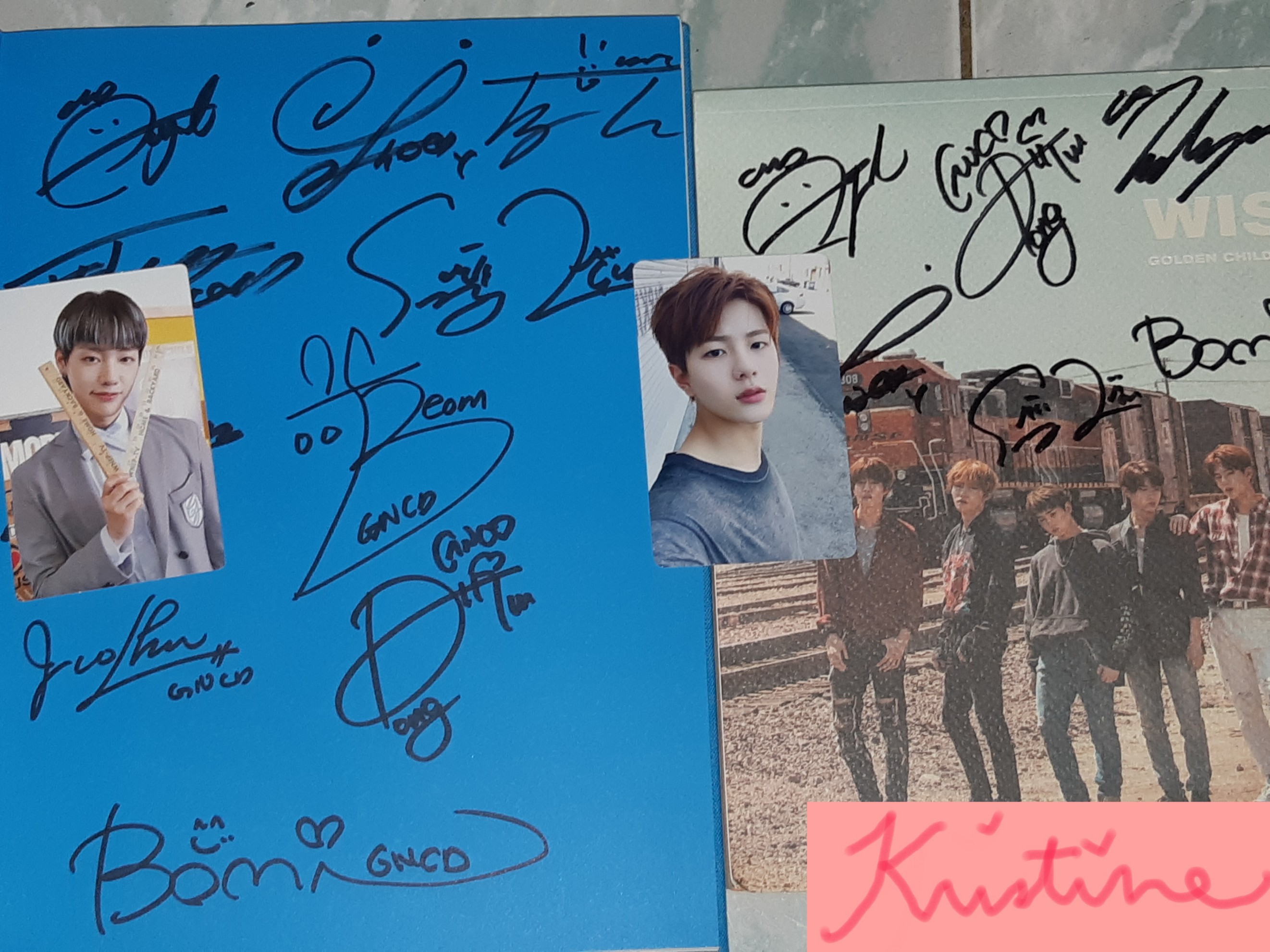 My Autographed Kpop Cd Collection (not complete)