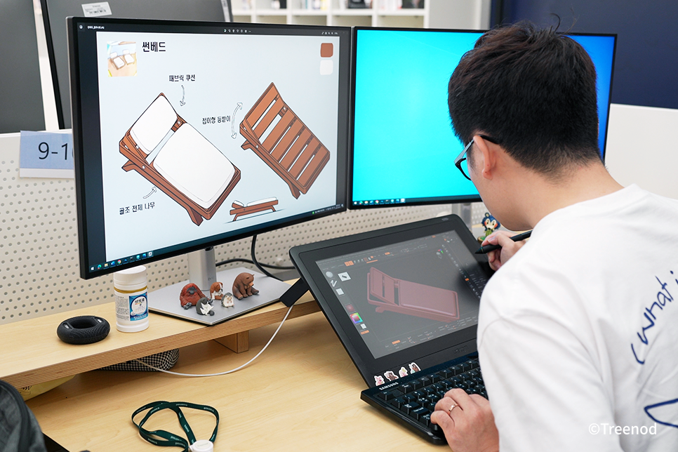Treenod | 트리노드 » ﻿변화에 맞춰 AI와 상생하며 더 나음을 찾아 나아가는 3D 모델러, 퍼즐라보팀 네오 인터뷰